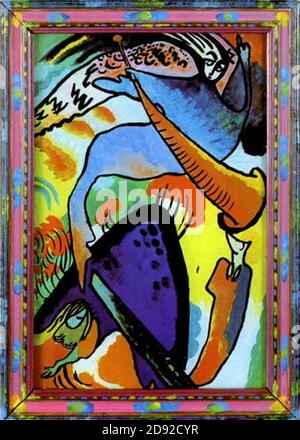 Kandinsky - Angel of the Last Judgment, 1911 Stock Photo - Alamy