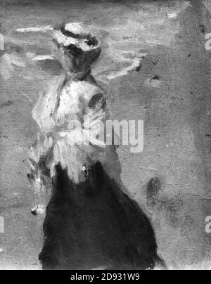 Karel Spillar 1871-1939 - Zena v plavkach Stock Photo - Alamy