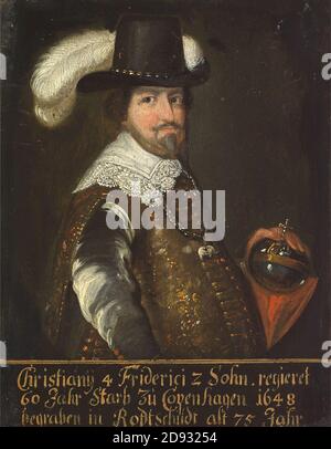 'Portræt af kong Christian X af Danmark' (Portrait of King Christian X ...