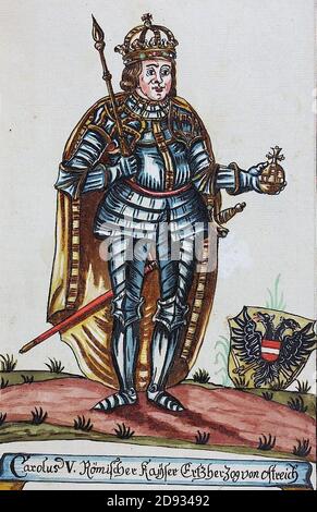 Karl 5 Habsburg HRR Stock Photo - Alamy