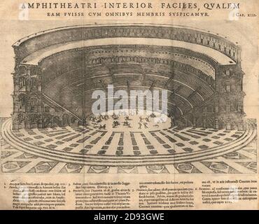 'De Amphitheatro Liber' by Justus Lipsius is a work on the ancient ...