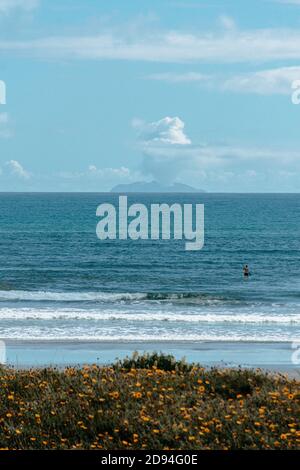 White Island Volcano at Whakatane or Whakaari is one of the most active ...