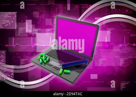Treatment for computer dependence Stock Photo - Alamy