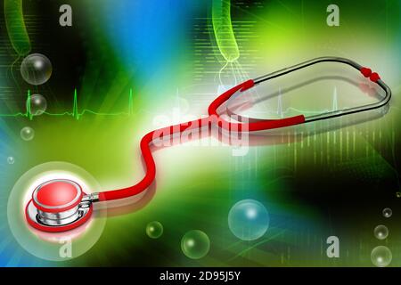 3d multi use stethoscope Stock Photo - Alamy
