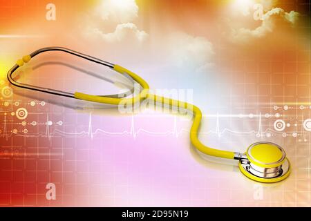 3d multi use stethoscope Stock Photo - Alamy