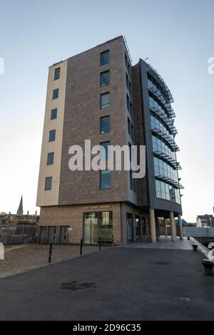 city of plymouth sutton harbour coastal port south devon england uk gb ...