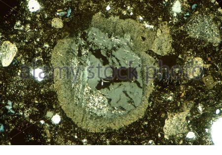 Andesite - an extrusive igneous rock Stock Photo - Alamy