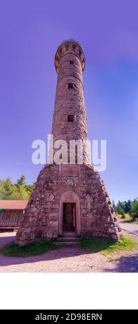 Kaiser Wilhelm Tower Kaltenbronn Black Forest Germany February 2008 ...