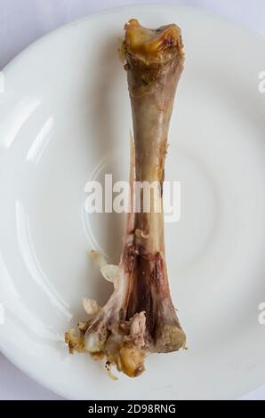 Chicken Leg Bone Stock Photo - Alamy