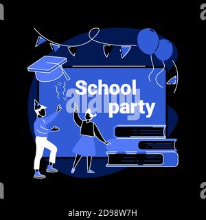 Prom party abstract concept vector illustration Stock Vector Image ...