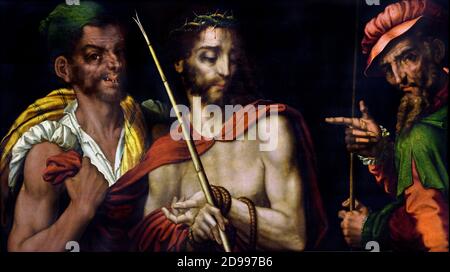 'Cristo ante Pilatos' by Luis de Morales, housed at the Real Academia ...