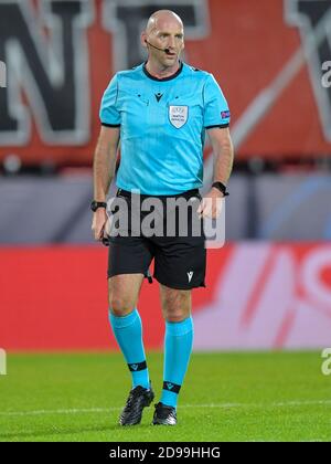 HERNING, DENMARK - NOVEMBER 03: referee Bobby Madden during the UEFA ...