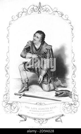 The portrait of Edmund Kean as Richard III showcases the actor’s ...