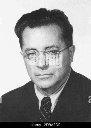 Palmiro Togliatti (1893-1964) an Italian politician and leader of the ...