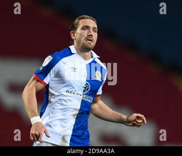 Sam Gallagher (9) of Blackburn Rovers in action during the game Stock ...