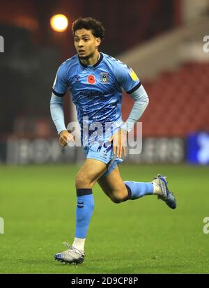 Coventry City's Tyler Walker during the Sky Bet Championship match at ...