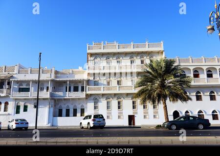 Traditional Omani architecture in Muscat, Oman Stock Photo - Alamy