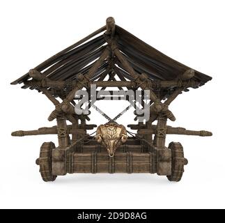 Medieval Battering Ram Isolated Stock Photo - Alamy