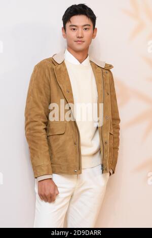 Chinese former competitive swimmer Ning Zetao attended Bottega Veneta ...