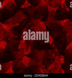 Texture of military futuristic camouflage seamless pattern vector ...