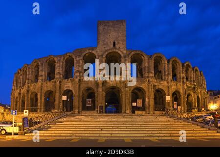 geography / travel, France, Arles, Roman theatre, ancient UNESCO, World ...