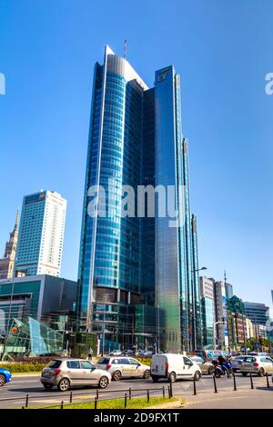 Rondo 1 office building in Warsaw, capital of Poland Stock Photo - Alamy