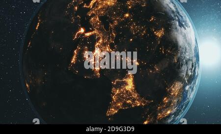 Planet earth is the third planet in the solar system Stock Photo - Alamy
