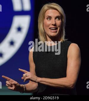 Florida, USA. 21 December 2019. Laura Ingraham, and daughter Maria ...