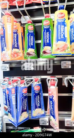 Tube cheese, cheese spread in a tube Stock Photo - Alamy