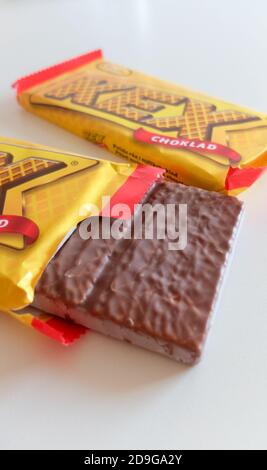 Swedish chocolate biscuit, the famous « Kex » Stock Photo - Alamy
