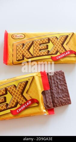 Swedish chocolate biscuit, the famous « Kex » Stock Photo - Alamy