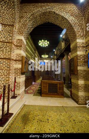 Saints Sergius and Bacchus Church, also known as Abu Serga, in Coptic ...