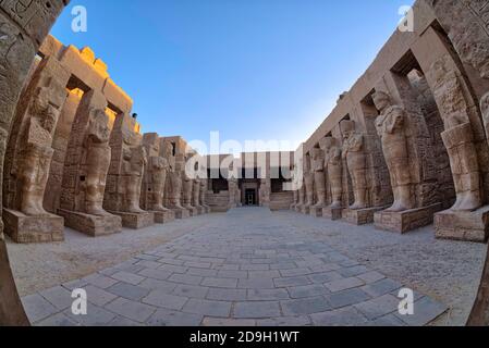 Statues at Karnak Taken @Esna, Egypt Stock Photo - Alamy