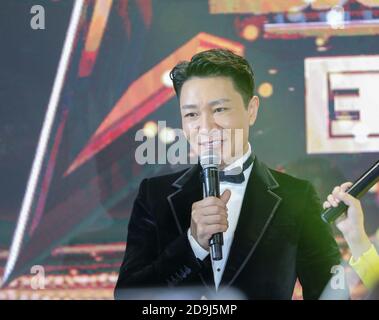 Chinese actor of Manchu ethnicity Li Zonghan or Calvin Li attends the ...