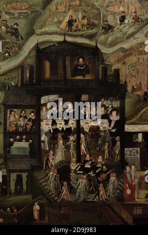 Sir Henry Unton (c. 1558-1596). Elizabethan English diplomat. Painting ...