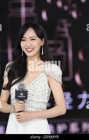 Chinese actress and singer Tiffany Tang appears at the airport in ...