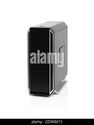 computer system unit on a white background Stock Photo - Alamy