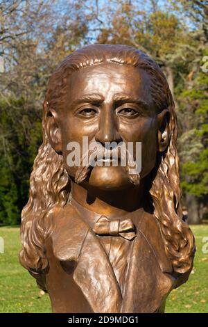 Troy Grove, Illinois / United States - November 4th, 2020: Bust of Wild ...