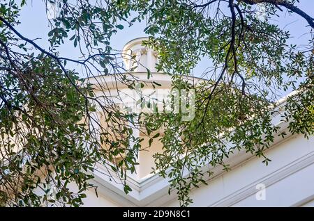 The dome of Barton Academy, the first public school in Alabama, is ...