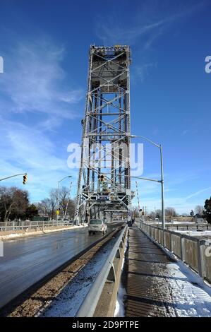 Clarence Street Bridge, Port Colborne Stock Photo - Alamy