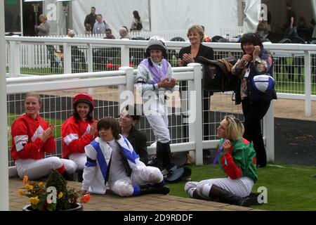 Family Fun Day at Ayr Racecourse, Ayr, Ayrshire, Scotland, UK. Day at ...
