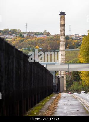 The former Rowntrees factory Halifax which is now a part of the Nestle ...