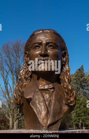 Troy Grove, Illinois / United States - November 4th, 2020: Bust of Wild ...