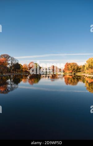 Cleveland Ohio,University Circle,Wade Lagoon,fishing,sport,athlete ...