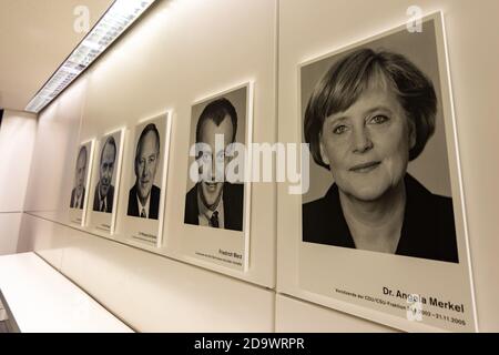 German Chancellor Friedrich Merz, right, and NATO Secretary General ...