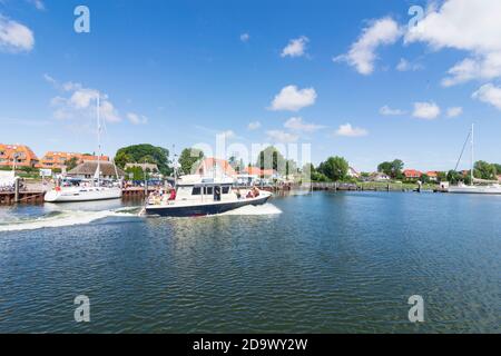 Breege: port Breege, Baltic Sea, Ostsee (Baltic Sea), Rügen Island ...