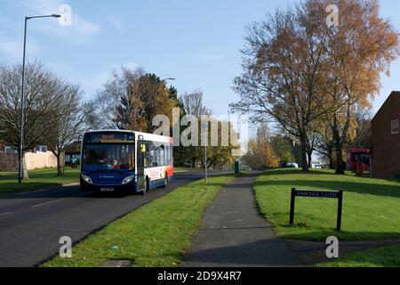 Stagecoach local service bus, Woodloes Park Estate, Warwick ...