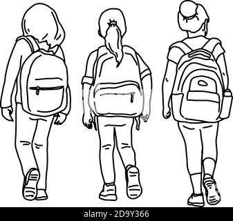 Primary School with Cute Little Students Studying in the Classroom in ...