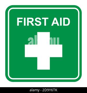 First AID Symbol Stock Vector Image & Art - Alamy