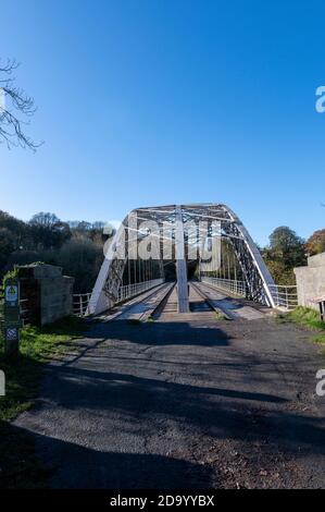 Wylam Railway Bridge, Wylam, Northumberland, UK Stock Photo - Alamy